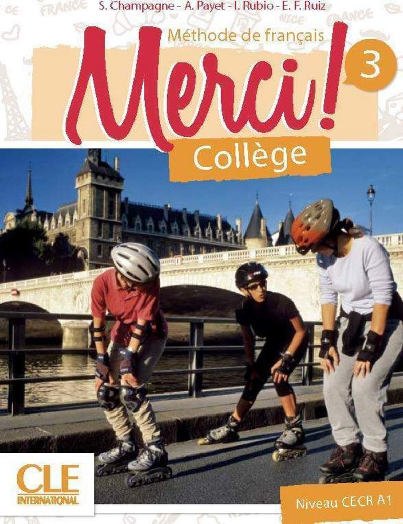 Merci! 3: College - A2 + DVD - 9782090357141 - Bay Language Books