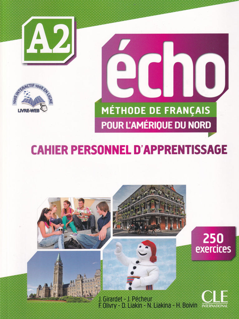 echo: cahier personnel D'apprentissage - A2 + CD - 9782090385144 - Bay Language Books