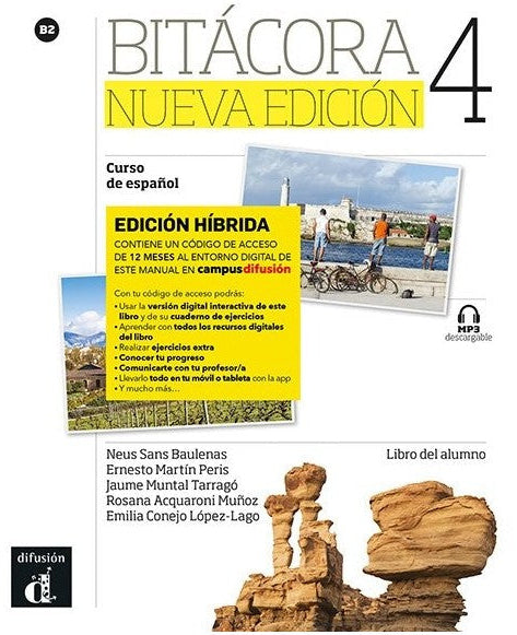 Bitácora Nueva edición 4 - Edición híbrida (B2) - 9788419236036 - Bay Language Books