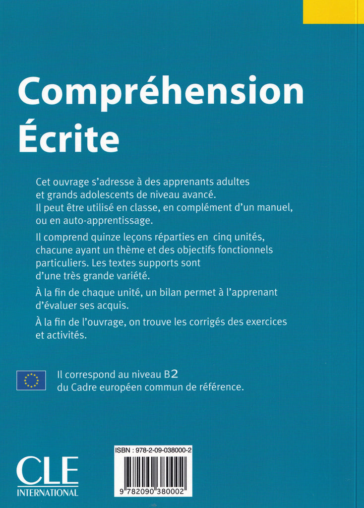 Competences: Compréhension écrite 4 - Niveau B2 - 9782090380002 - Bay Language Books