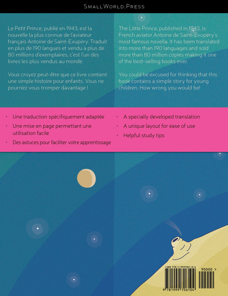 Le Petit Prince - The Little Prince - Book + Audio 9781999706104 - Bay ...