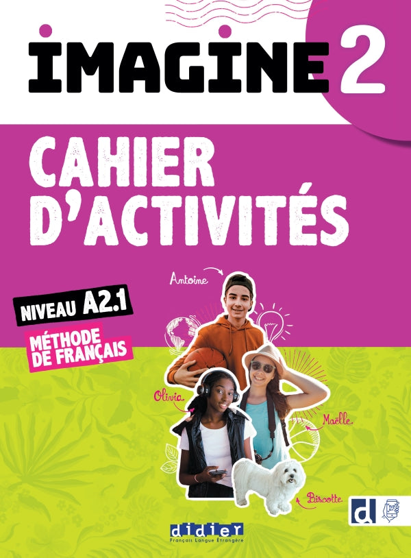 Imagine 2 - A2.1 + CD + didierfle.app - 9782278103911 - Bay Language Books