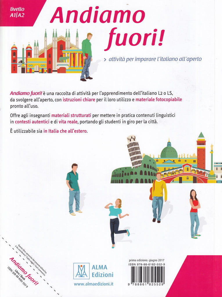 Andiamo fuori! (libro) - 9788861825529 - Bay Language Books
