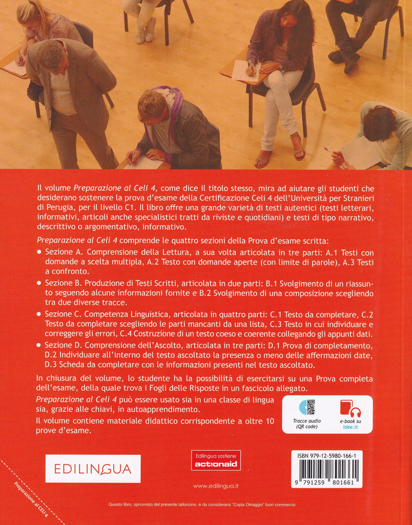 Preparazione al CELI 4 - C1 - 9791259801661 - Bay Language Books