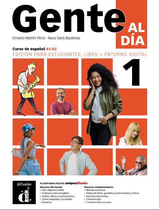 Gente al día 1. Edición híbrida para estudiantes - 9788411575645 - Bay ...