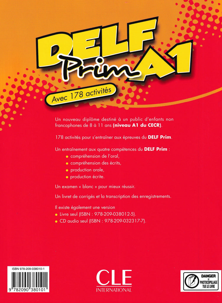 DELF Prim: Niveau A1 + CD - 9782090380101 - Bay Language Books