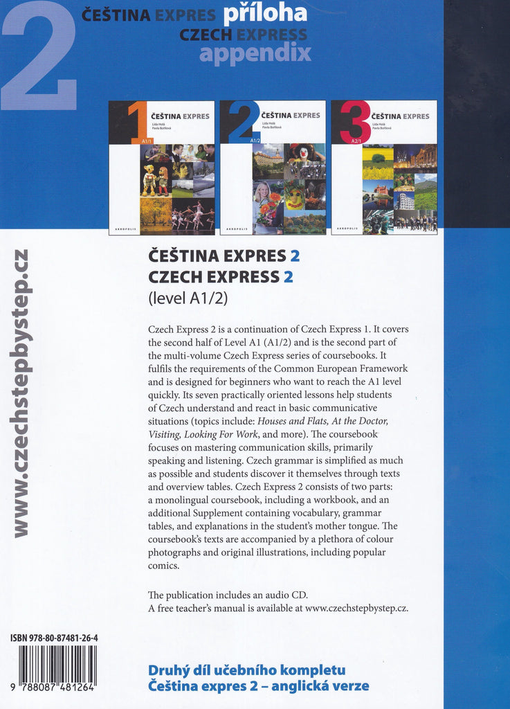 Cestina Expres / Czech Express 2 - course - 9788087481264 - Bay ...