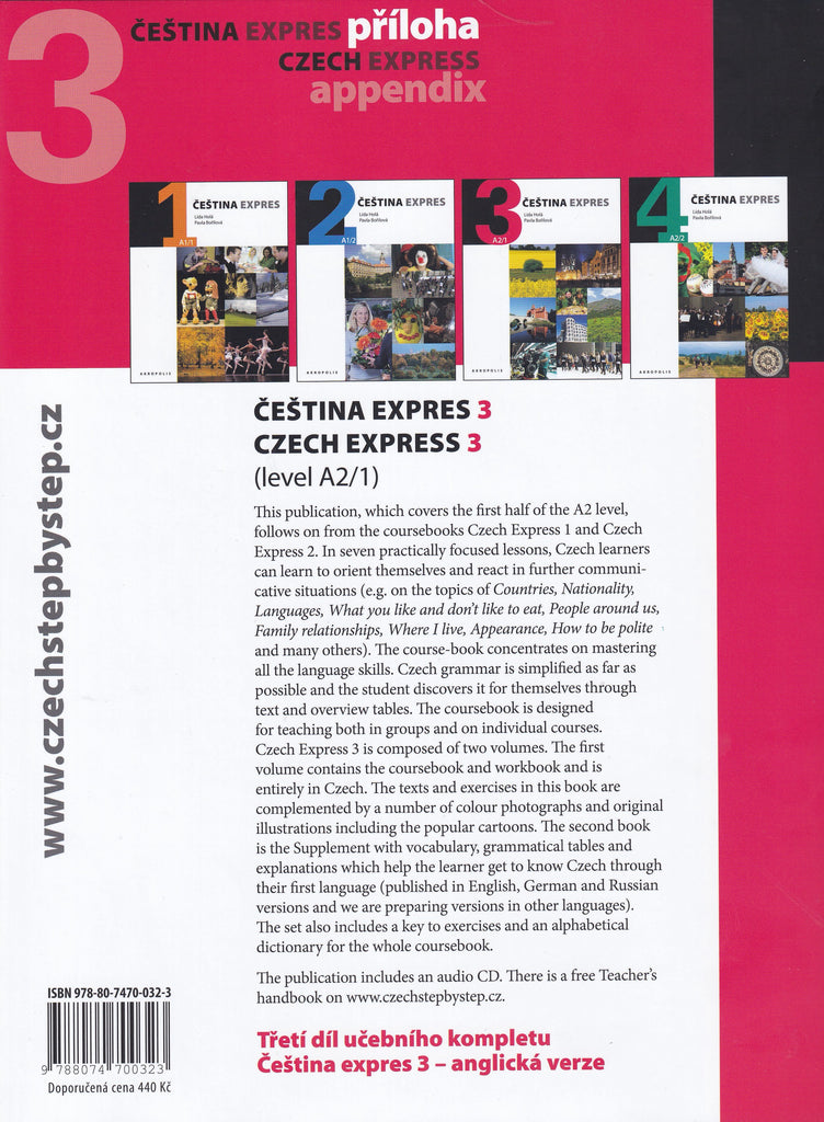 Cestina Expres / Czech Express 3 - course - 9788074700323 - Bay ...