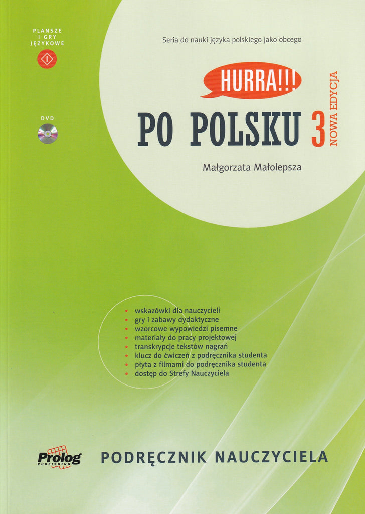 Hurra! Po Polsku 3 teacher's handbook - 9788360229590 - Bay Language Books