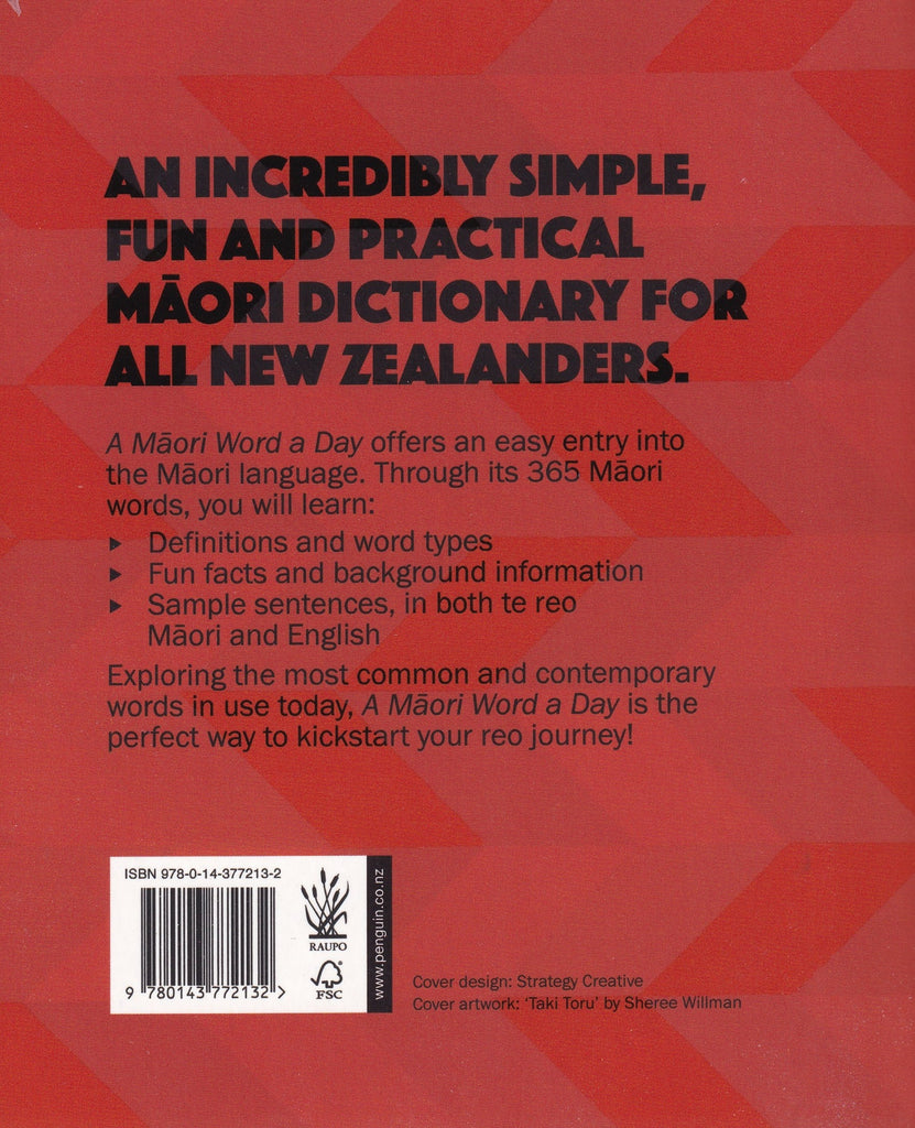A Maori Word a Day - 9780143772132 - Bay Language Books
