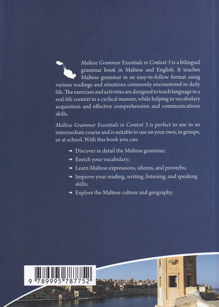 Maltese for Foreigners Grammar Essentials in Context 3 - 9789995787752 ...
