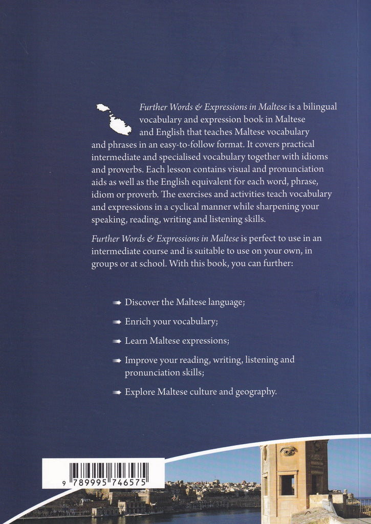 Maltese for Foreigners: More Words in Maltese - 9789995746568 - Bay ...