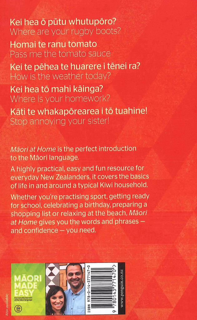 Maori at Home Course - Scotty Morrison - 9780143771470 - Bay Language Books